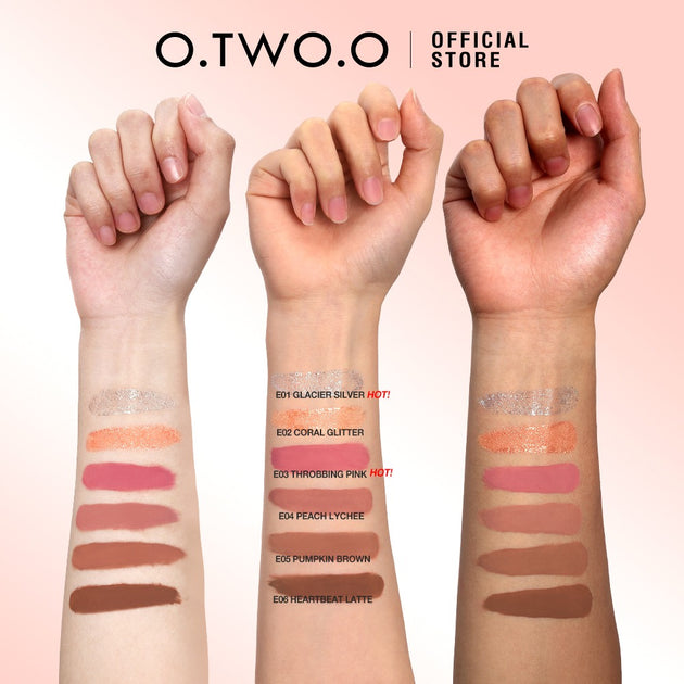Liquid Eyeshadow- Powdery Finish – O.TWO.O Cosmetics Lebanon